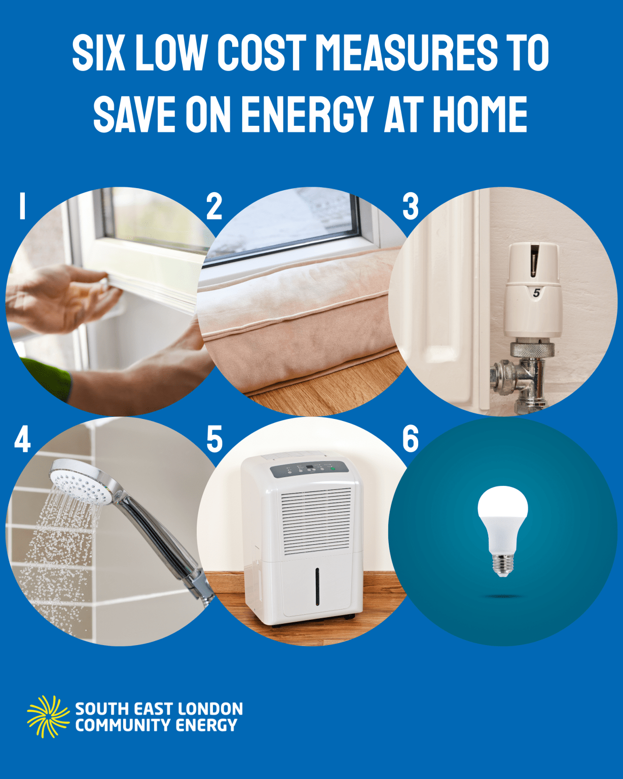 Six Low Cost Measures to Save on Money and Energy Use at Home - SELCE
